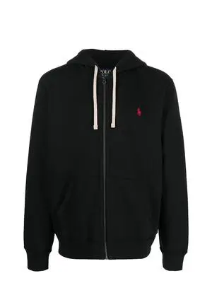 Polo Ralph Lauren Fleece Full-zip Hoodie - Black