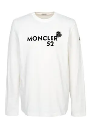 Moncler Long Sleeve T-shirt - White