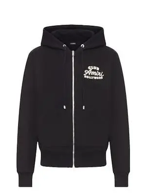 Amiri Club Zip Hoodie - Black