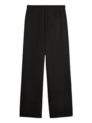 PUMA High Waist Straight Pants - Black
