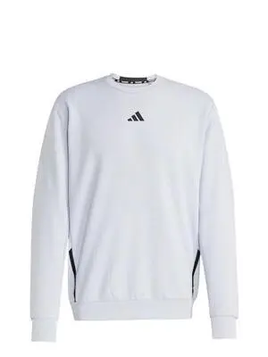 Adidas Designed For Crew Sweatshirt - Halo Silver