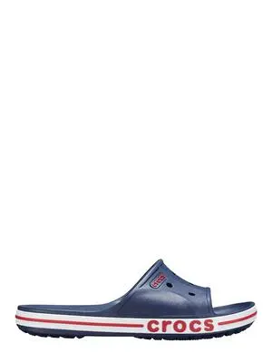 CROCS Bayaband Slide-on Sandals - Navy Blue/pepper