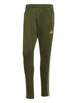 Adidas Tiro 25 Essentials Winterized Tracksuit Pants - Night Cargo Tent Green Impact Orange