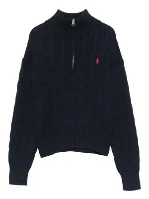 Polo Ralph Lauren Long Sleeve Pullover - Hunter Navy Blue