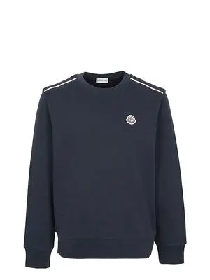 Moncler Fleece Sweatshirt - Navy Blue