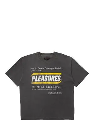 PLEASURES Relief Heavyweight Shirt - Faded Black