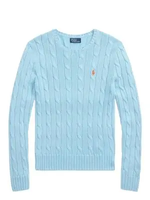 Polo Ralph Lauren Pima Cotton Julianna Long-sleeve Pullover - Yamaid Stone Blue