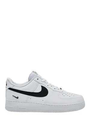 Nike Air Force 1 Low Se Nylon Swooshin Sneakers - White/black