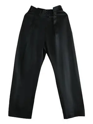 MAISON MARGIELA Pleated Trousers - Black