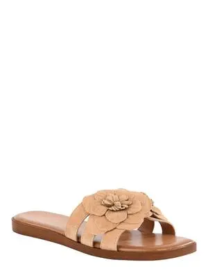 Seychelles Morning Dew Slide Sandal - Natural