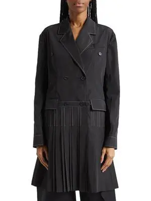 EENK Convertible Pleated Jacket - Black