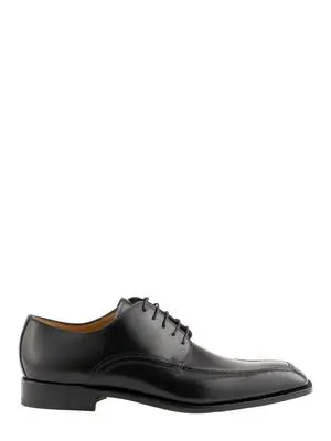 FERRINI French Calf Leather Lace Up - Black