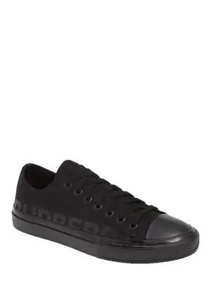 Burberry Larkhall Leather Sneaker - Black