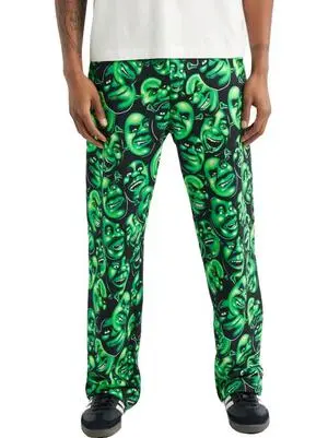 MARKET X Shrek™ Print Sweatpants - Green Multi