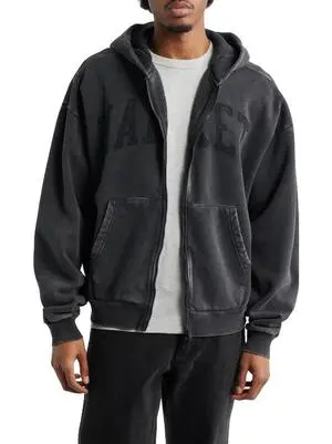 MARKET Shadow Arc Cotton Full Zip Hoodie