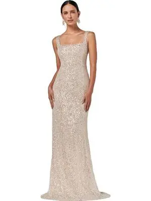 BWLDR Hozier Gown - Champagne Sequin