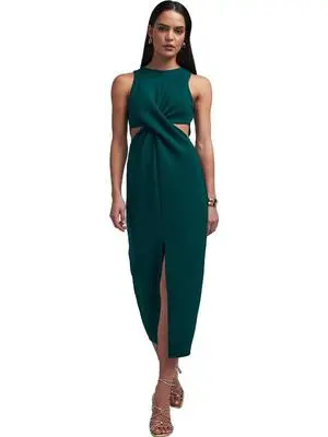 BWLDR Newark Midi Dress - Emerald