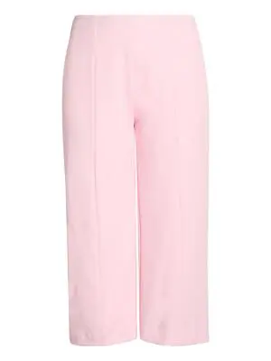 Anne Klein High-waist Wide-leg Trousers - Peony Pink