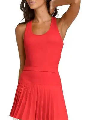 Wilson Everyday Rib Bra Tank - Infrared