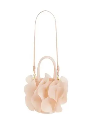Farm Rio Jelly Flower Bag - Blush