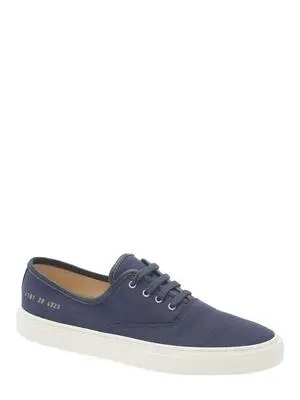 COMMON PROJECTS Four Hole Slip-on Sneaker - Navy