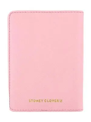 Stoney Clover Lane Textured Faux Leather Passport Case - Flamingo