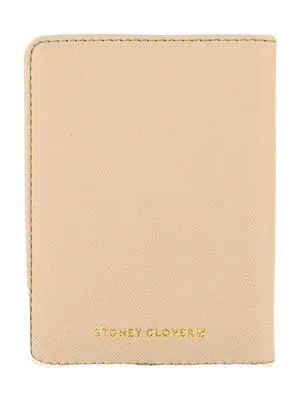 Stoney Clover Lane Textured Faux Leather Passport Case - Sand