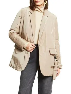 OTTOD'AME Puffer Blazer Stone