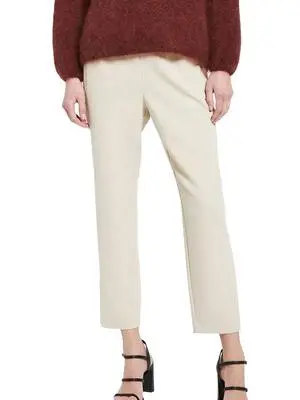 OTTOD'AME Ankle Length Trousers Ecru