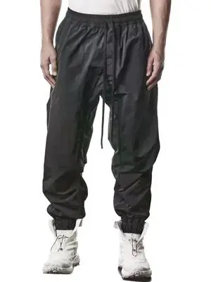 THOM KROM Drawstring Trousers - Black