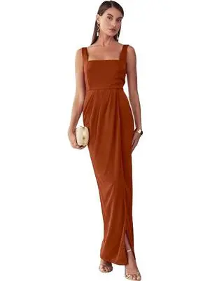 WILLA WILLA Akron Maxi Dress Copper