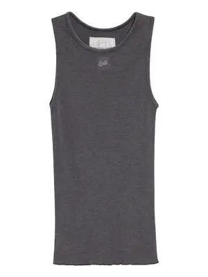ERL Faded Rib Tank - Faded Black