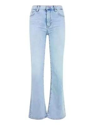 FRAME Belt-loop Five-pocket Jeans - Blue