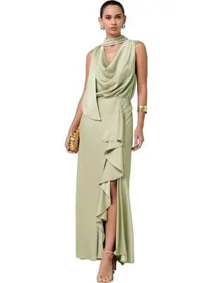 SAVEL Kendall Midi Dress - Light Sage