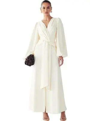SAVEL Jonah Midi Dress - Ivory