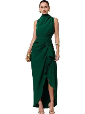 SAVEL Ursula Midi Dress - Emerald