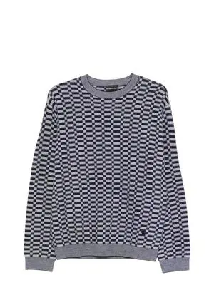 Emporio Armani Long-sleeved Sweatshirt - Blue