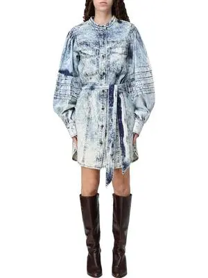 ISABEL MARANT ISABEL MARANT ETOILE Gnawed Blue Dress
