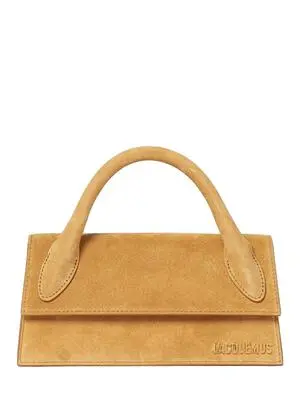 Jacquemus Le Chiquito Long Suede Bag - Camel