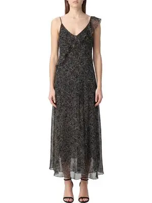 Isabel Marant Étoile Printed Maxi Dress - Black
