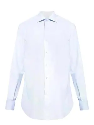 Brioni Buttoned Longsleeve Shirt - Blue
