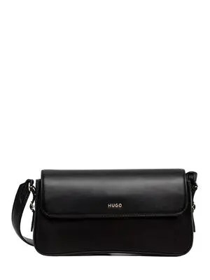 Hugo Logo-lettering Shoulder Bag - Black
