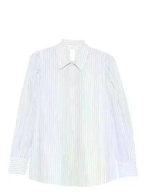 TWINSET Striped Pattern Shirt - Blue