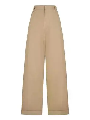 DARKPARK Danielle Wide-leg Trousers - Neutrals