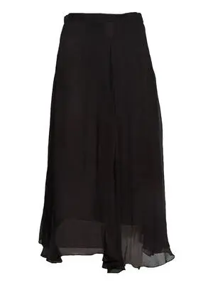 Isabel Marant Étoile Lycia Printed Muslin Skirt - Black