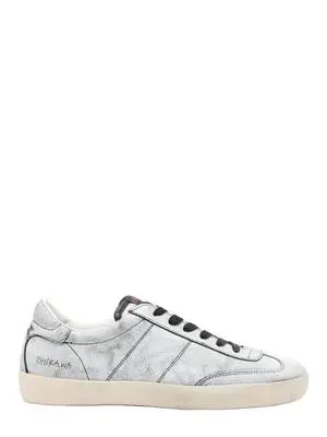 ISHIKAWA Leather Sneakers - White
