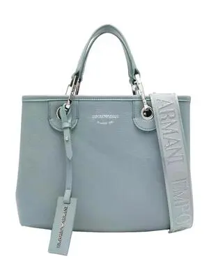 Emporio Armani Tote Bag With Detachable Strap - Blue
