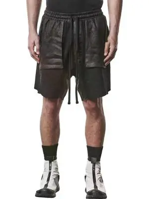 THOM KROM Pocket Drawstring Shorts - Black