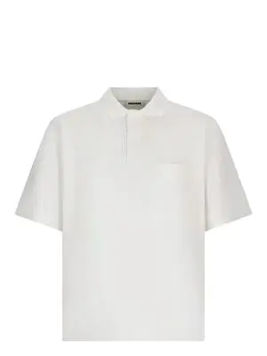 DARKPARK Cole Short-sleeved Polo Shirt - White