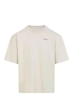 Off-White Half Arrows Graphic T-shirt Neutrals